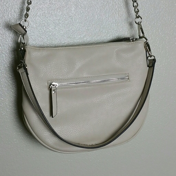 Max Studio | Bags | Max Studio Cream Two Strap Purse Wsilver Handware ...